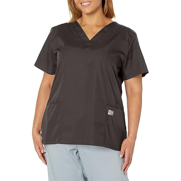 Amazon.co.jp: Adar Addition スクラブ レディース – ノッチ付きV